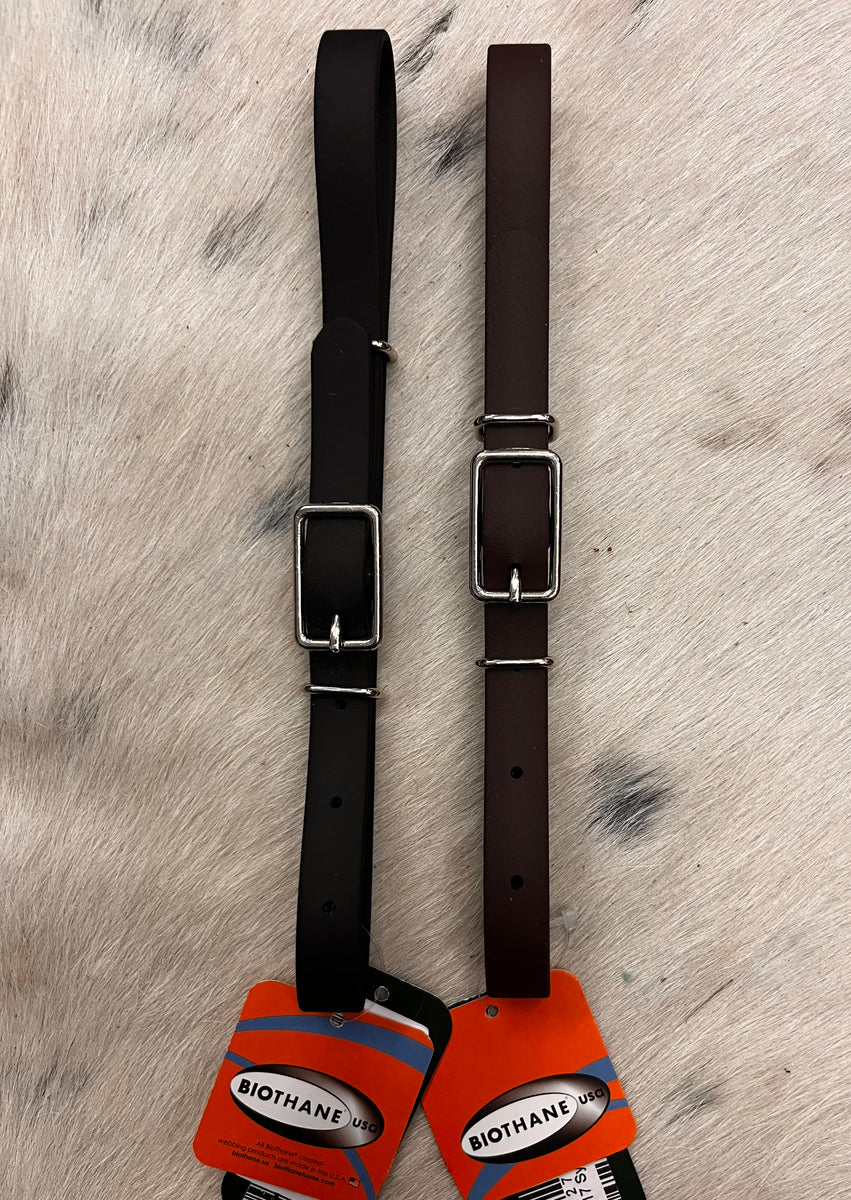 Berlin Leather Biothane Girth Connector Strap – Opossum Creek Boutique ...