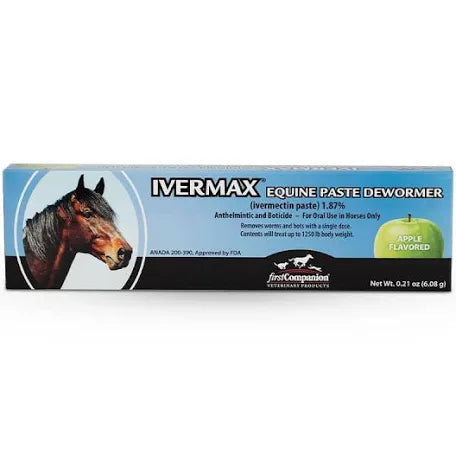 Ivermax Equine Paste Dewormer – Opossum Creek Boutique & Tack